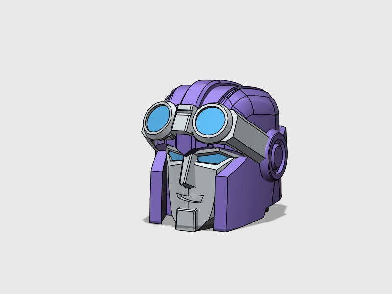 STL file Huffer head for Deluxe 🤖 ・3D printer design to download・Cults