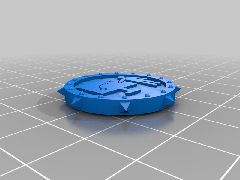 Free 3D file Blood Bowl Brillant Coaching Token 🩸・Design to download ...