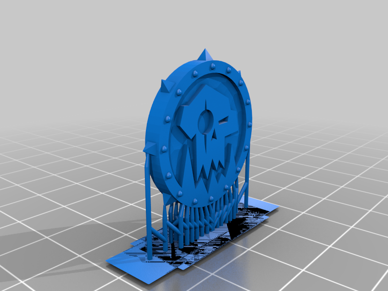 🩸 Blood Bowl Orc Token・Free 3D File for ・Cults