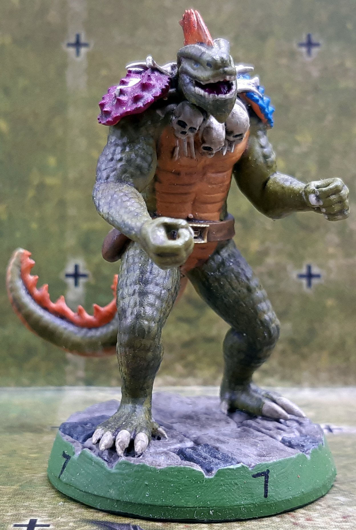 3D printing Lizardfolk Bandit Captain・Cults