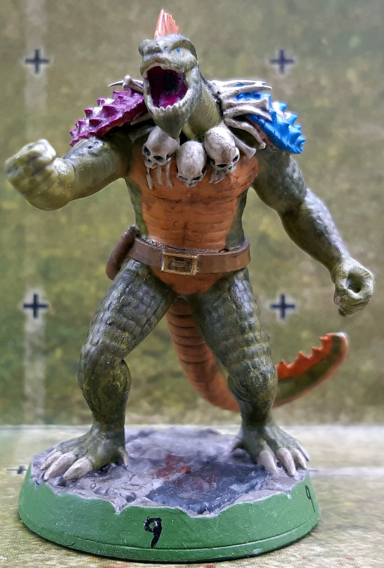 3D printing Lizardfolk Bandit Captain・Cults