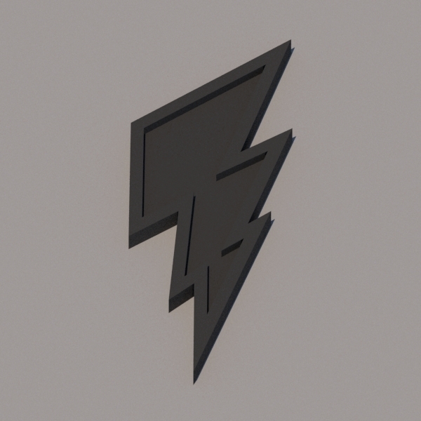 STL file LIGHTNING PENDANT 🌩️ ・3D printable model to download・Cults