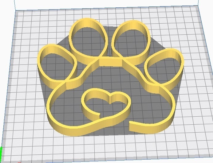 STL file Dog Paw Minimalist Sculpture 🐕 ・3D printer design to download ...