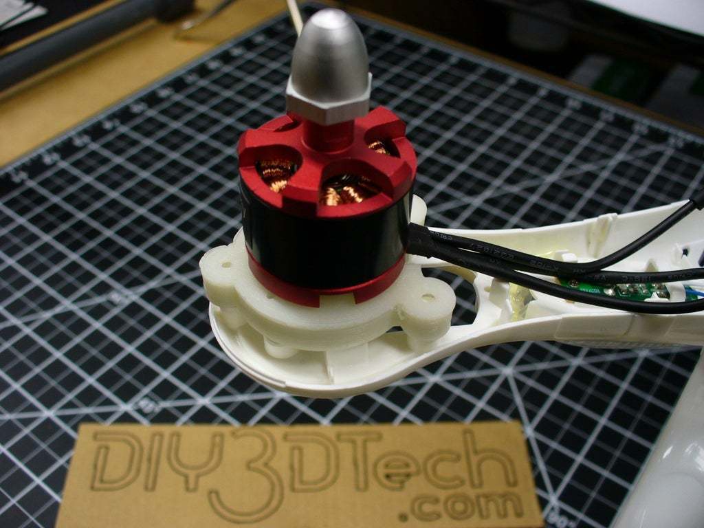 Free STL file SYma X8 Brushless Motor Mount! 🚁 ・3D printing design to ...