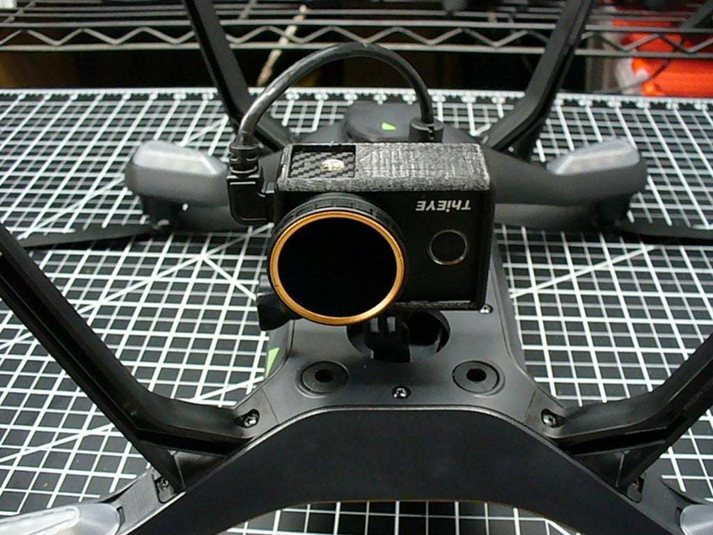 🖼️ Frame for ThiEYE V5s to GoPro Style Mount!・Free STL File for ・Cults