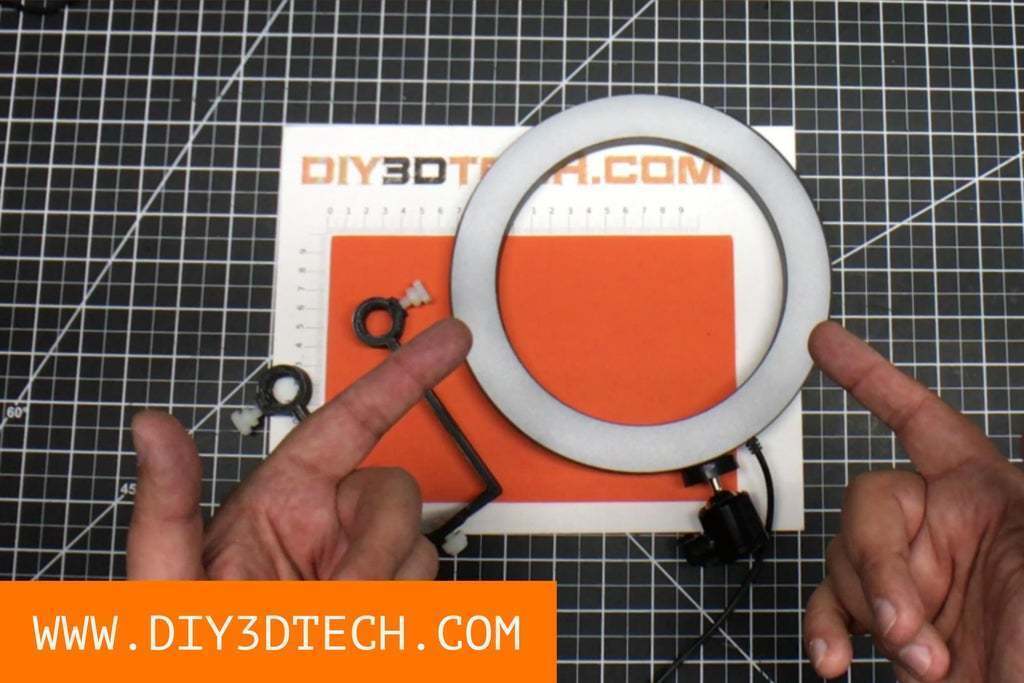 Free STL file Ring Light 💍 ・3D print design to download・Cults