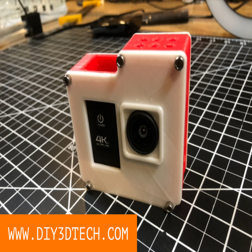 Free STL file Action Camera Cage! 📷 ・3D print design to download・Cults