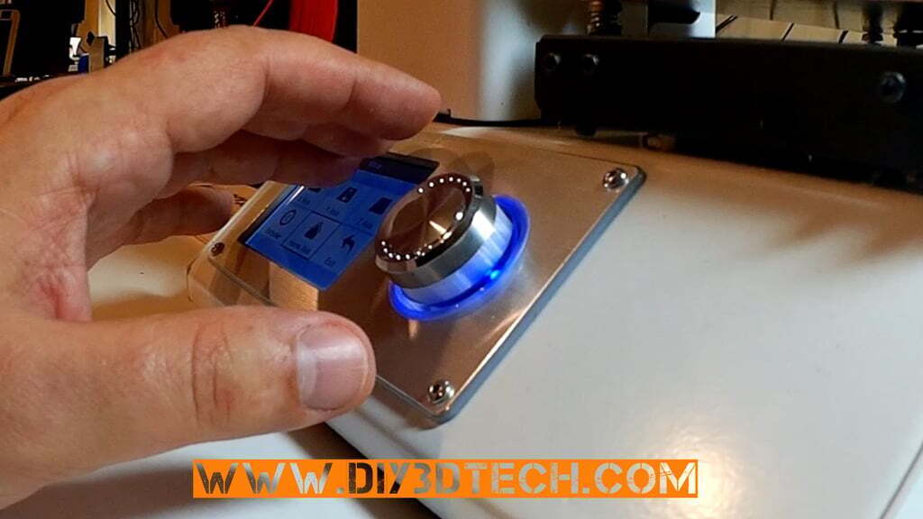 3D printing Extended control dial for MonoPrice Select Mini/Malyan M200 ...