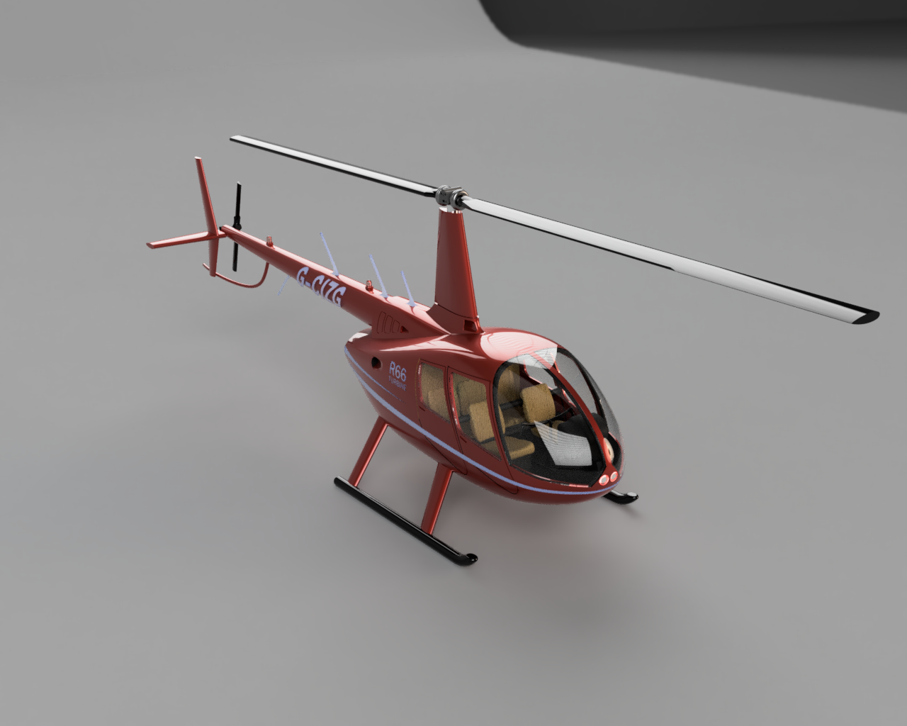 3D file Robinson R66 🚁 ・3D printing template to download・Cults