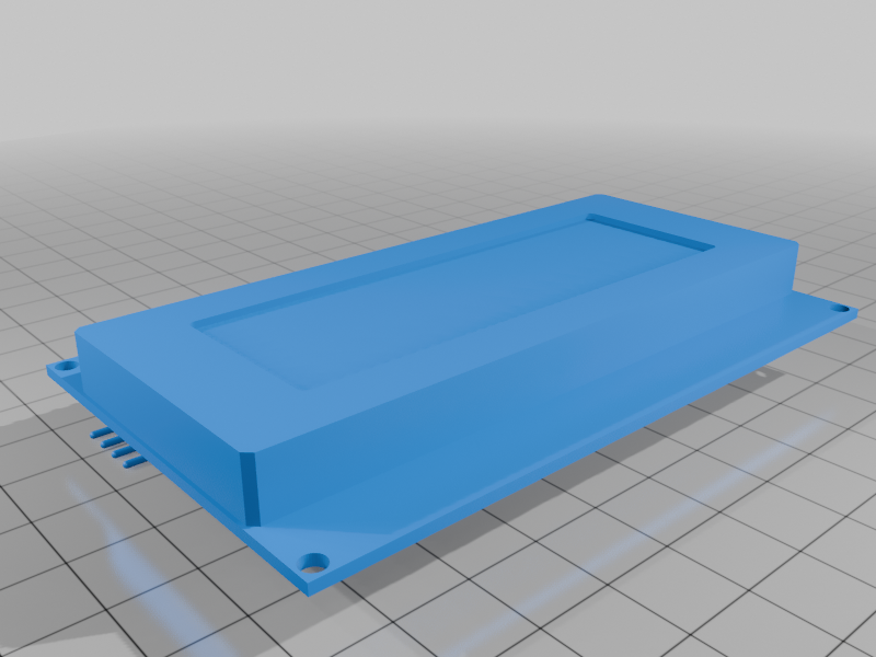 🔌 LCD 20X4 DISPLAY・Free 3D File for ・Cults