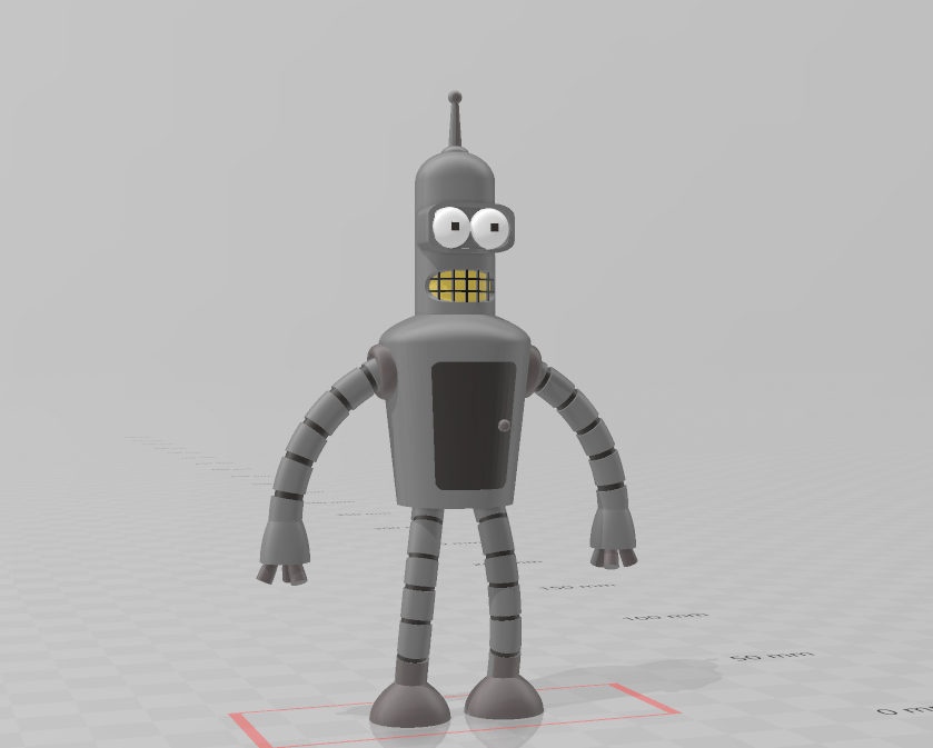 STL file Bender Rodriguez 🤖 ・3D printable design to download・Cults