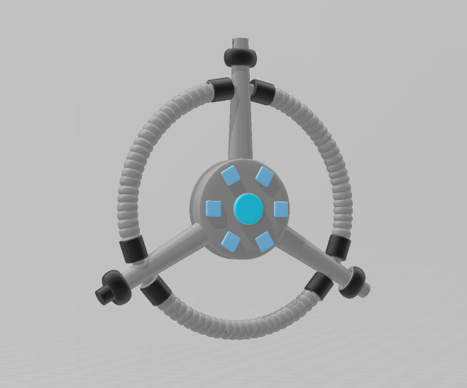 🎲 Dimensional Extrapolator - Flash cw・ STL File for ・Cults