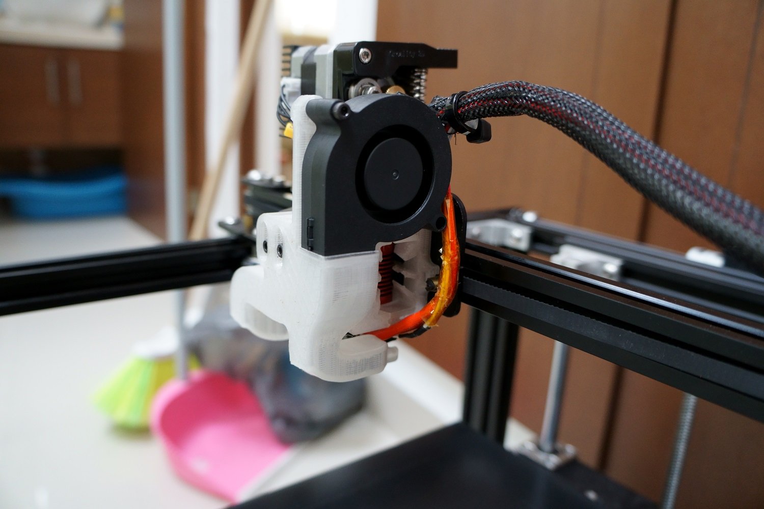 3D printing Ender 5 Direct Drive Stock Hotend and Extruder・Cults