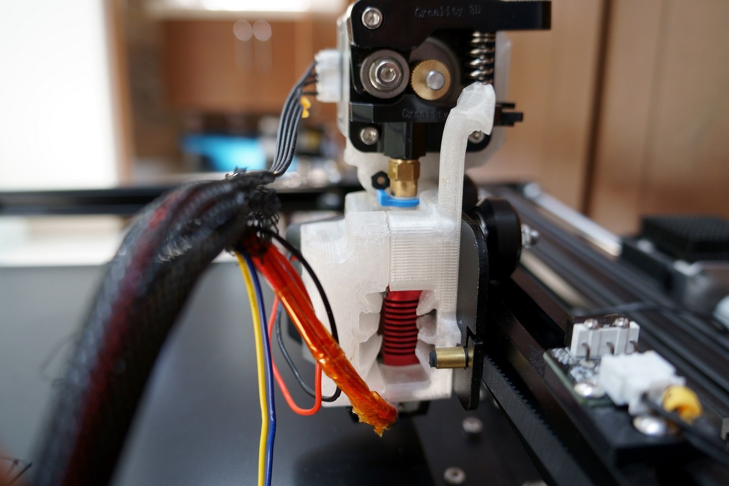 3D printing Ender 5 Direct Drive Stock Hotend and Extruder・Cults