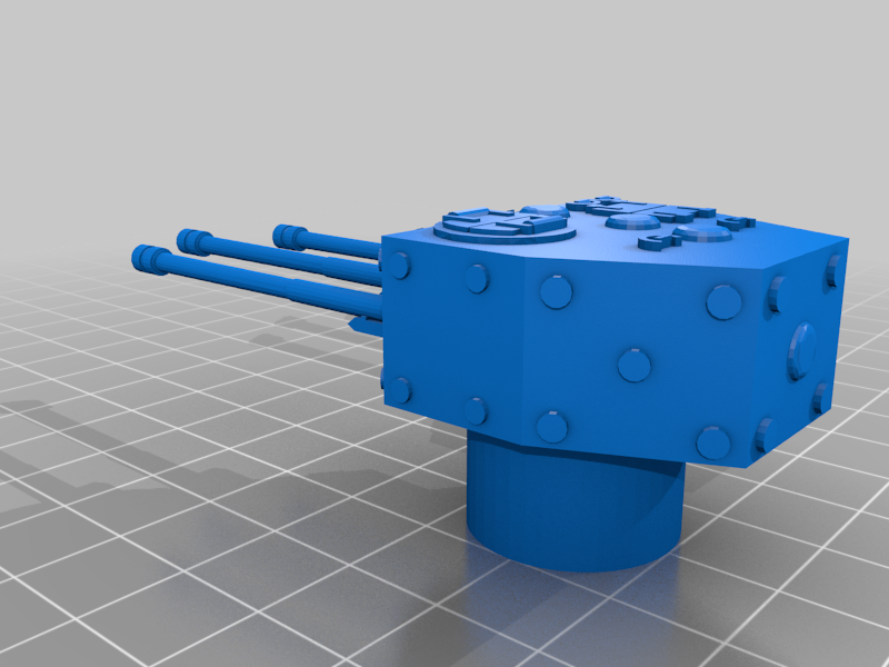 🎲 The Land Battleship: Cabbage Stomper・Free 3D File for ・Cults