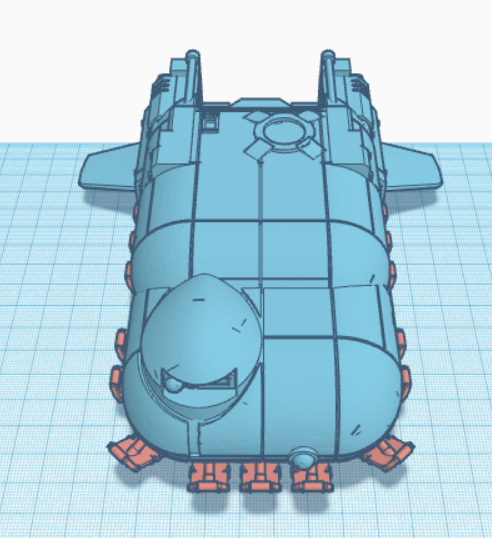 🪖 Deoderant Tank (Hauler and Transport)・Free 3D File for ・Cults