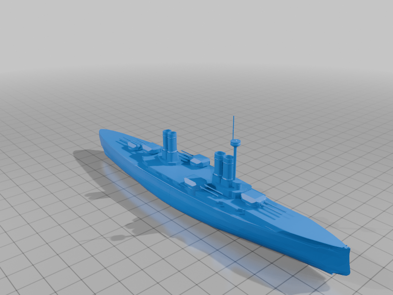 🚢 Pre-War Battleship Remixes・Free 3D File for ・Cults