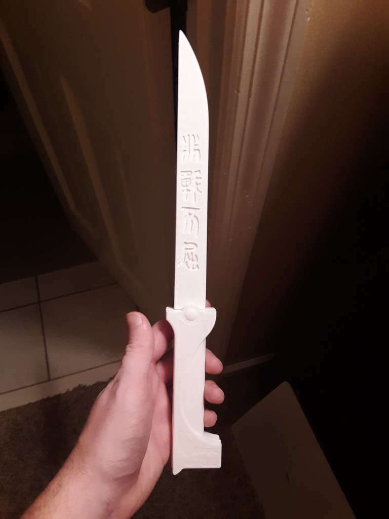 🗡️ Zuko's Dagger with Scabbard・Free 3D File for ・Cults