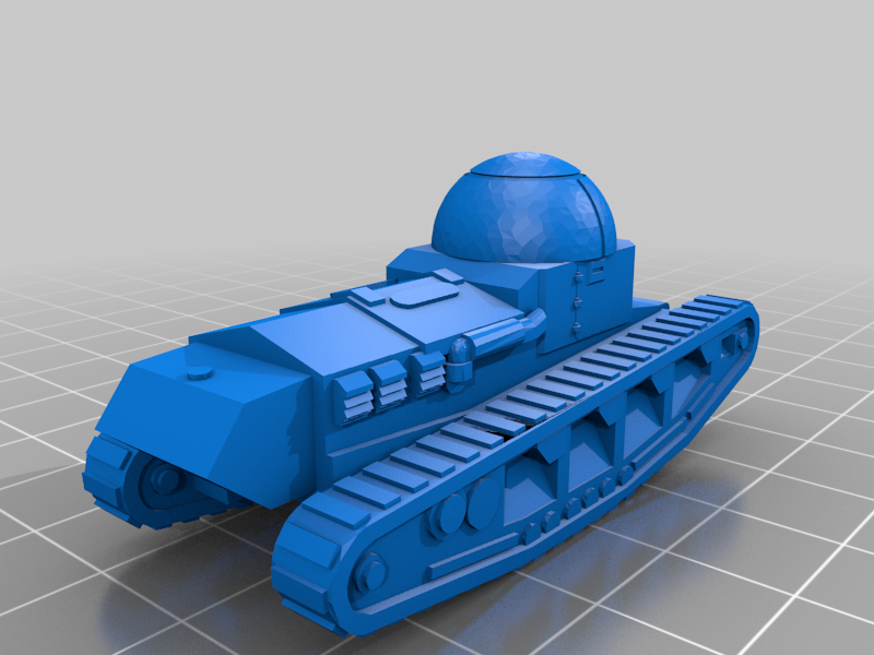 🪖 Early Remixed Tanks・Free 3D File for ・Cults