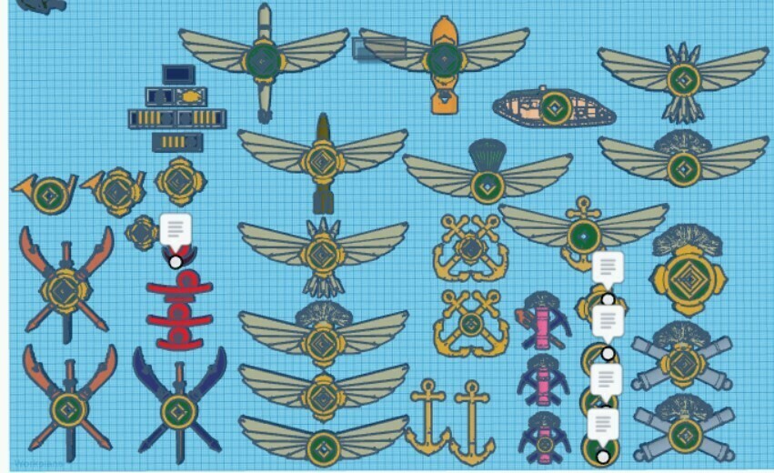 Free 3D file Avatar Earth Kingdom Unit Badges 🌍・Template to download ...