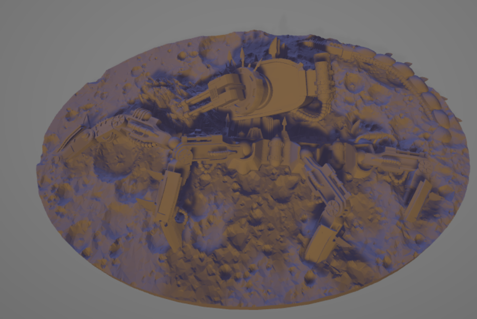 🎲 Knight Base・Free 3D File for ・Cults