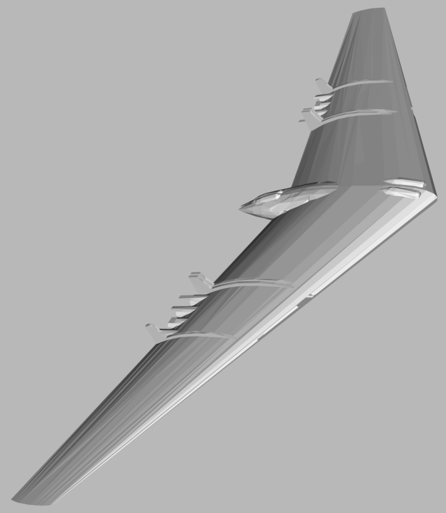 🛩️ YB-49 and RB-49・Free 3D File for ・Cults