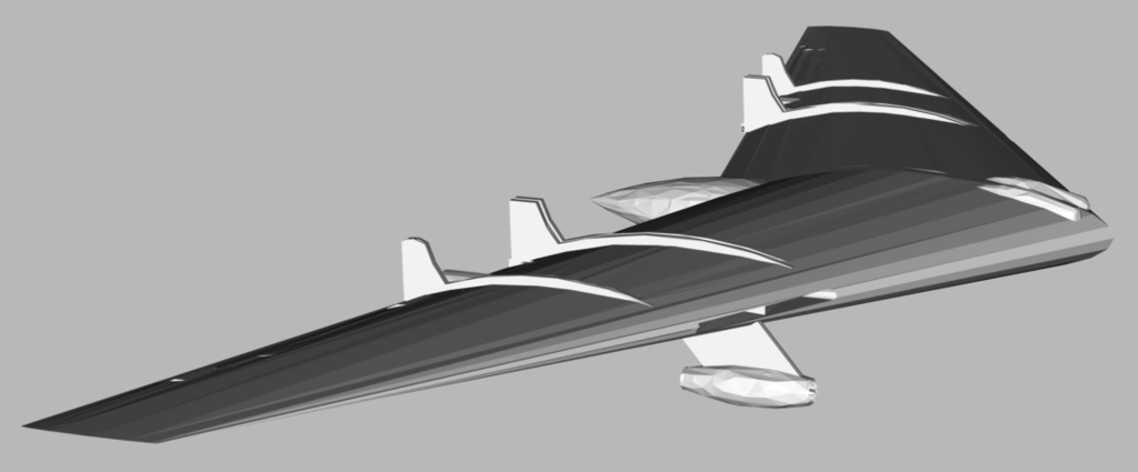 🛩️ YB-49 and RB-49・Free 3D File for ・Cults