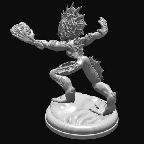 📚 Deep One 28mm by Mehdals・Free STL File for ・Cults