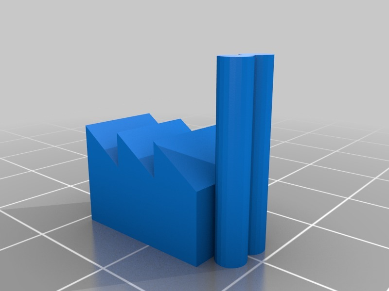 🎲 Axis and Allies Industrial Complex・Free 3D File for ・Cults