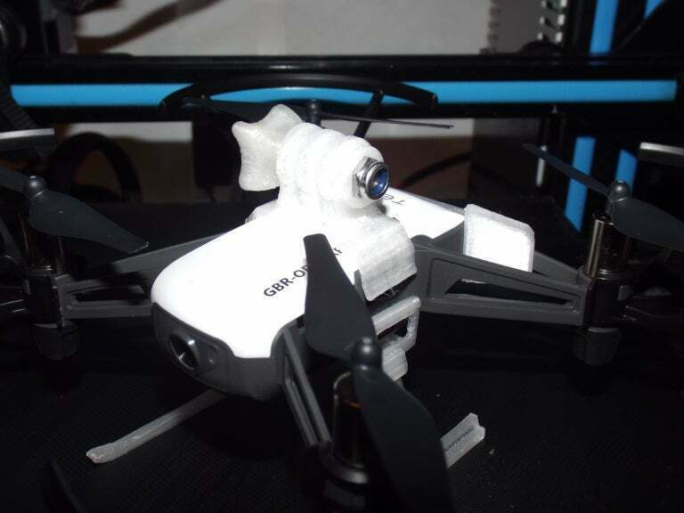 Free STL file DJI Ryze Tello GoPro Mount 🚁 ・3D printable design to ...