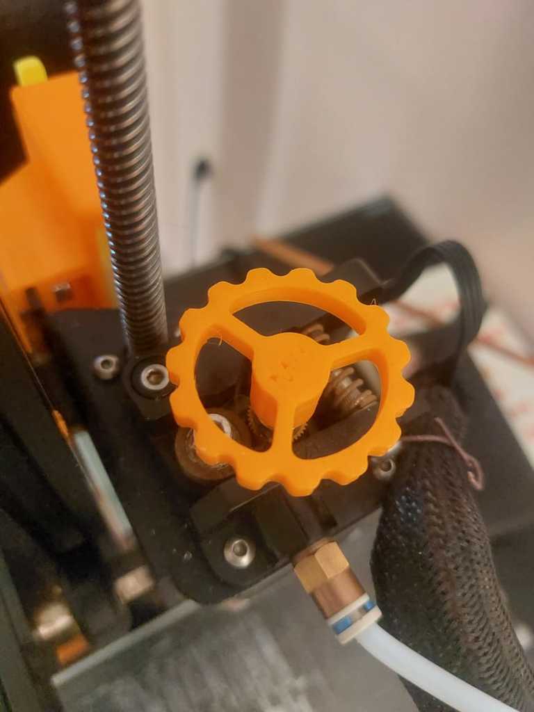 Free 3D file Extruder knob for Creality Ender-3 v2 and Ender-3 Pro ...