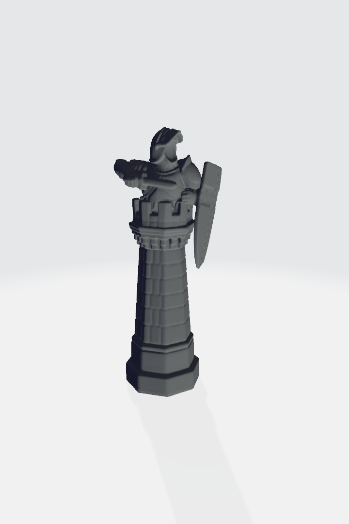 STL file Harry Potter Wizard Chess Set - Rook ♟️ ・3D printer model to ...