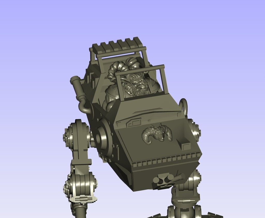 🛰 Imperial space army Beast-Sentinel・Free 3D File for ・Cults