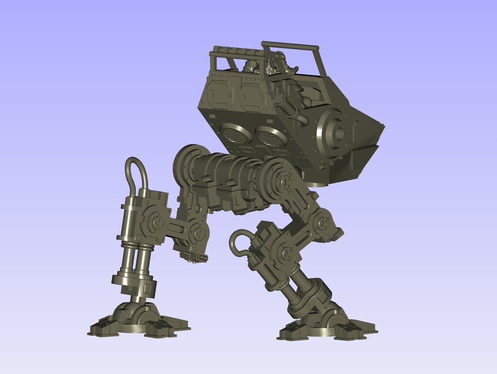 🛰 Imperial space army Beast-Sentinel・Free 3D File for ・Cults