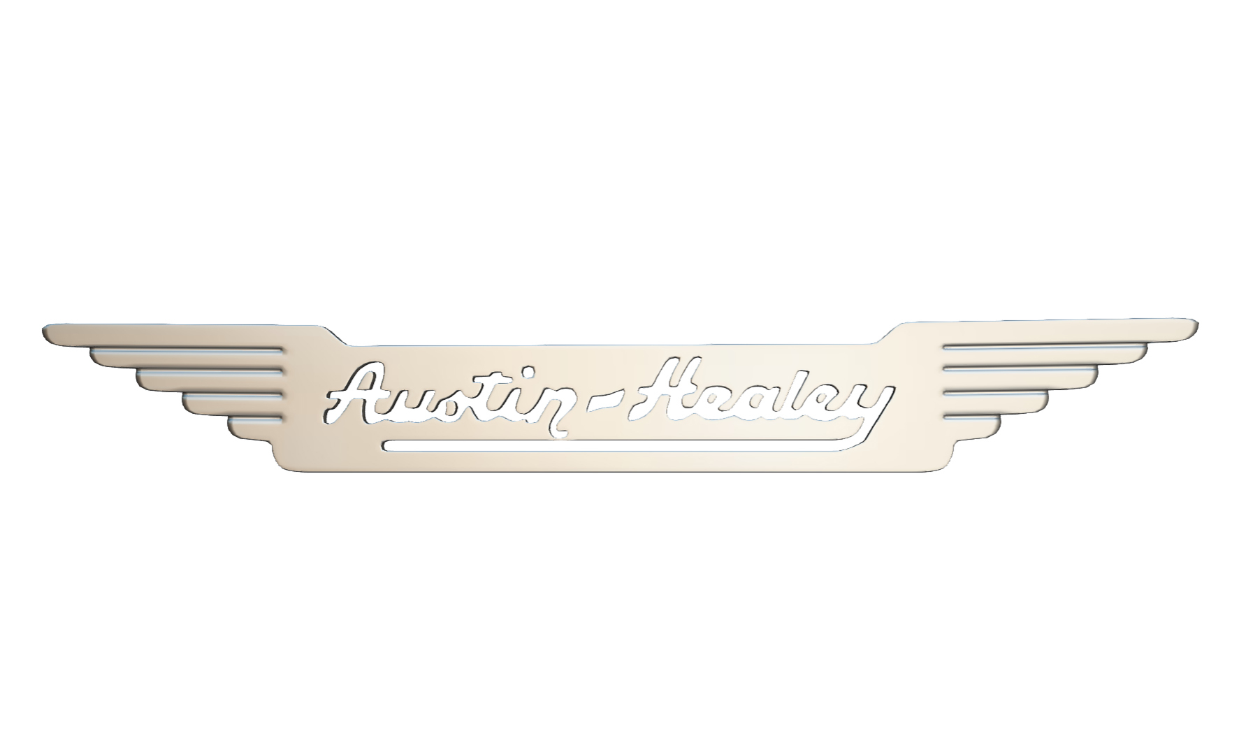 STL file austin healey logo 🚗 (OBJ)・3D printing idea to download・Cults