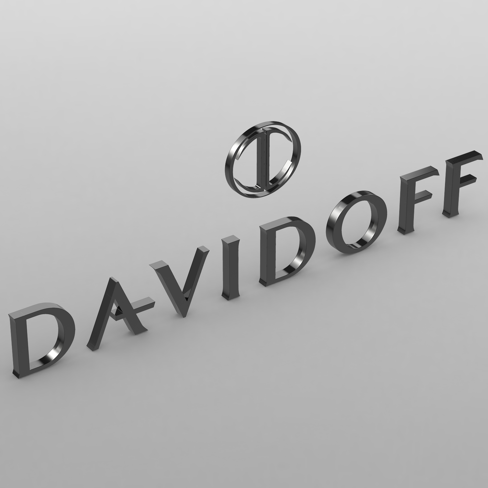 STL file davidoff logo 🎭 (OBJ)・3D print model to download・Cults