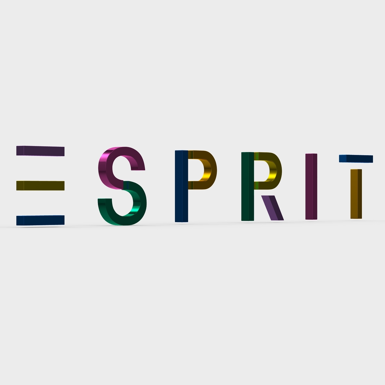 STL file esprit logo 🎭 (OBJ)・3D printer design to download・Cults