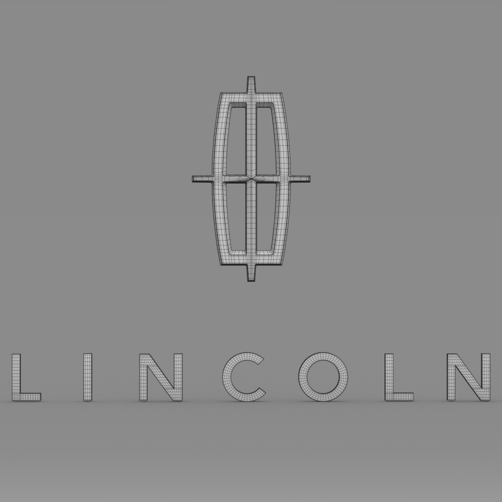 🚗 lincoln logo・ STL File for ・Cults