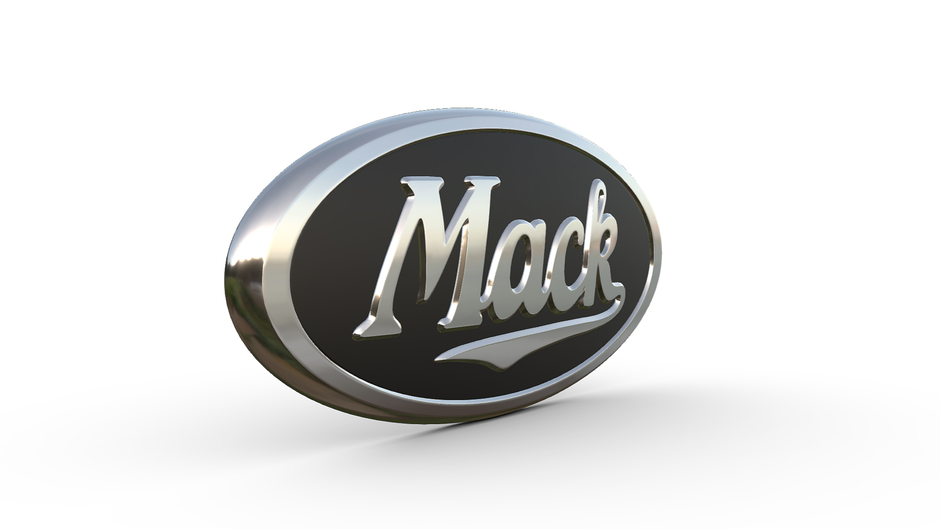 👽 mack logo 3・Archivo STL para ・Cults