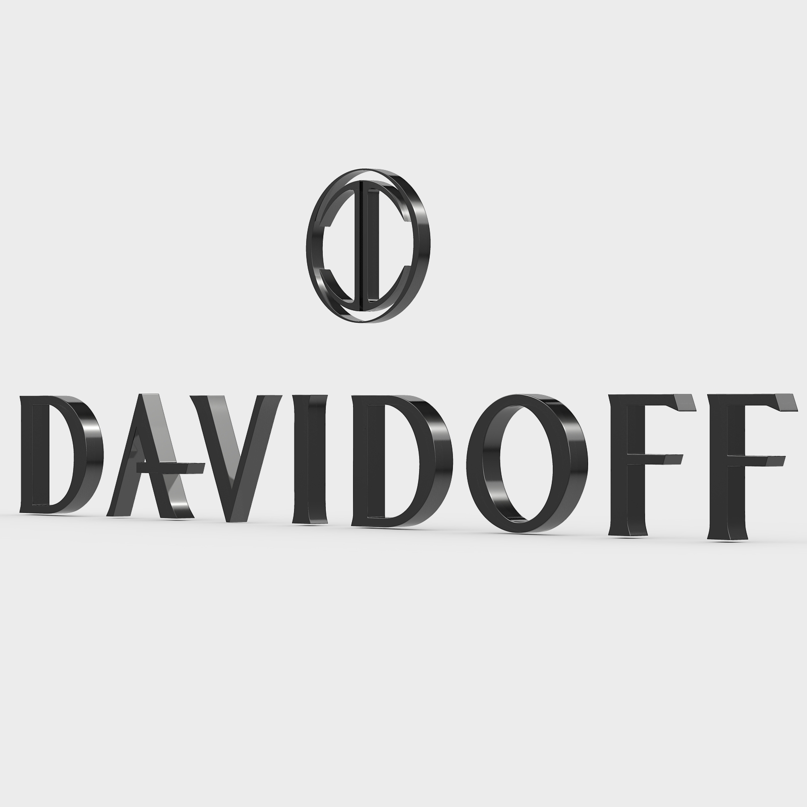 STL file davidoff logo 🎭 (OBJ)・3D print model to download・Cults