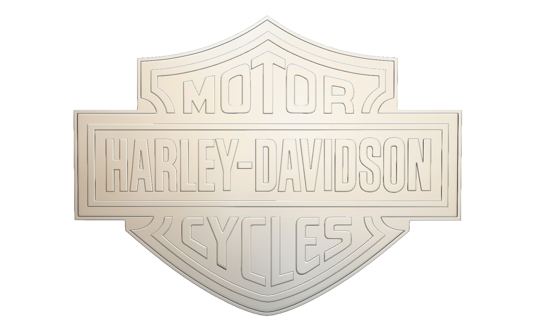 STL file harley davidson logo 2 🏍️・3D print model to download・Cults