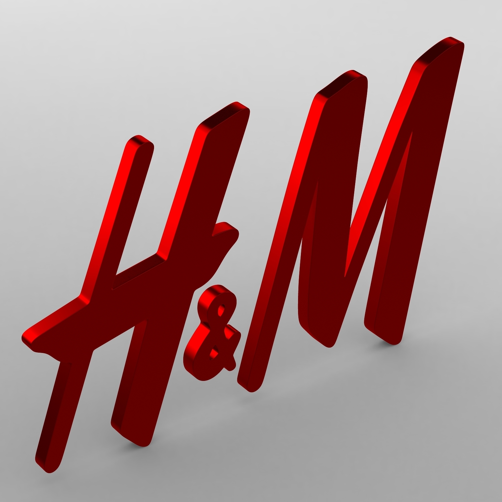 STL file H&M logo 🎭 (OBJ)・Model to download and 3D print・Cults