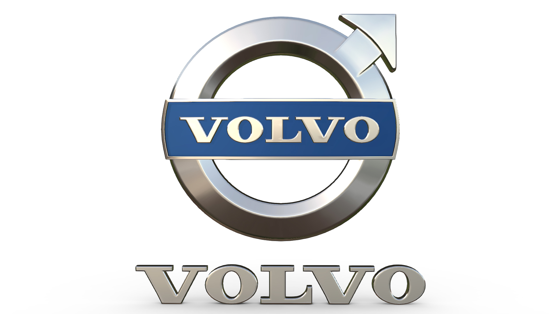 STL-Datei volvo logo 🚗 (OBJ)・Modell für 3D-Drucker zum Herunterladen・Cults