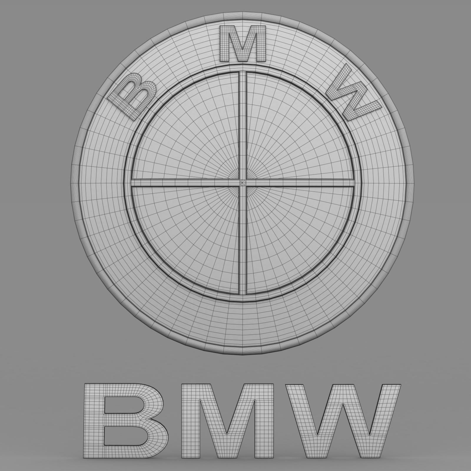 🚗 bmw logo・ STL File for ・Cults