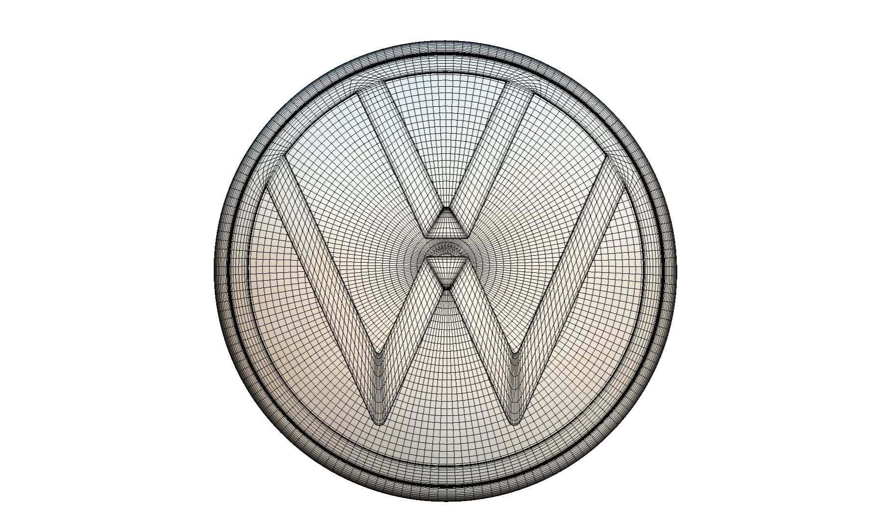 Archivo STL logo de volkswagen 🚗 (OBJ)・Modelo para descargar y imprimir ...