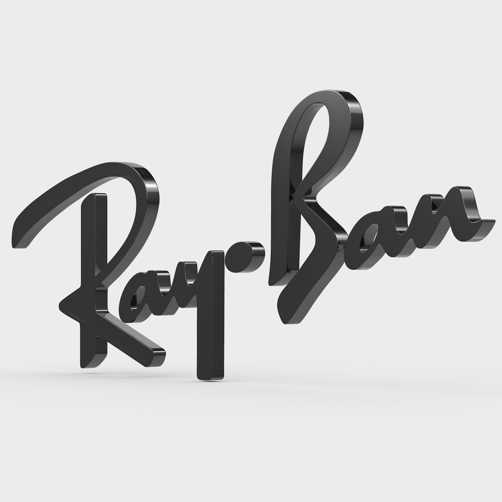 Archivo STL logo de ray ban 🎭 (OBJ)・Modelo para descargar y imprimir en ...