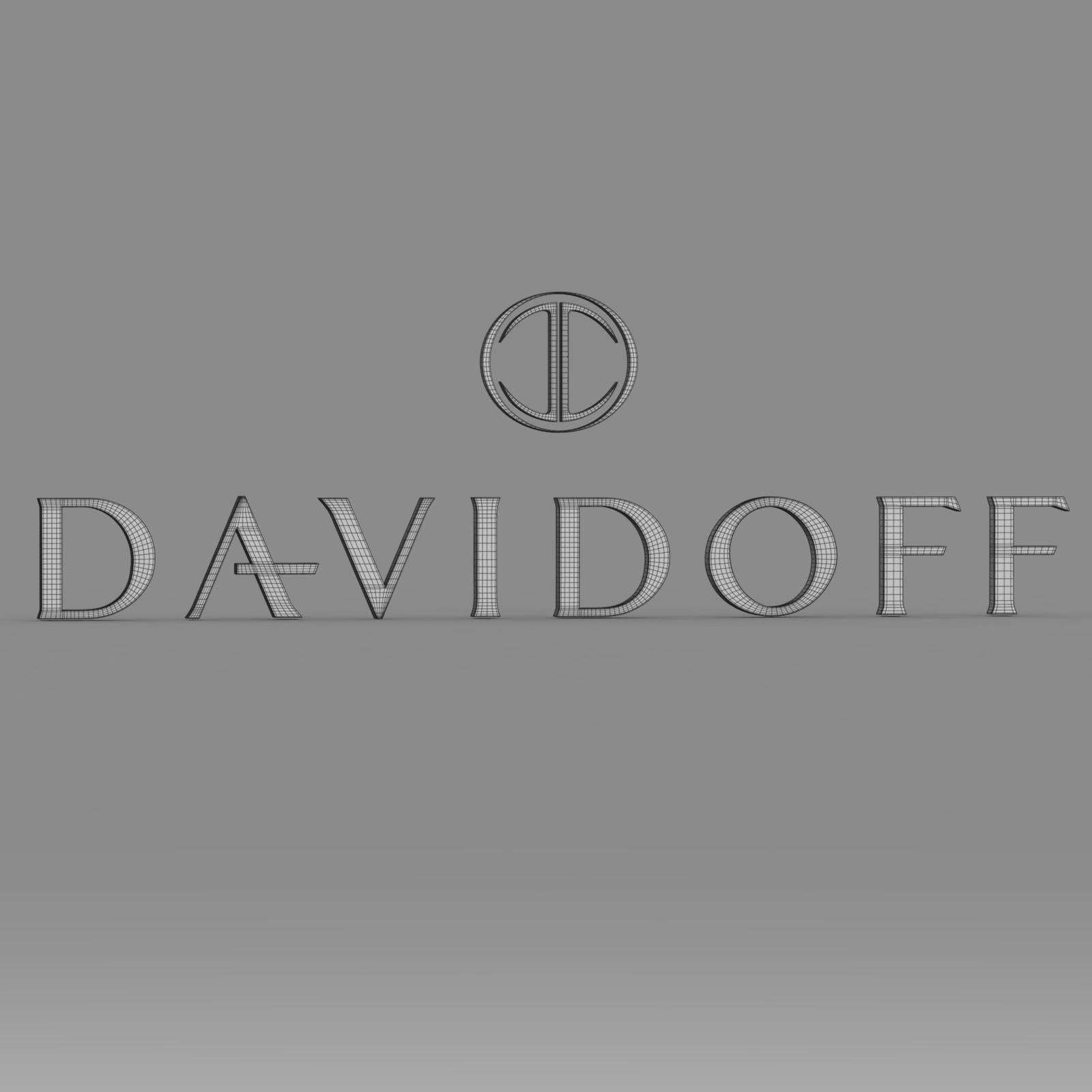 STL file davidoff logo 🎭 (OBJ)・3D print model to download・Cults
