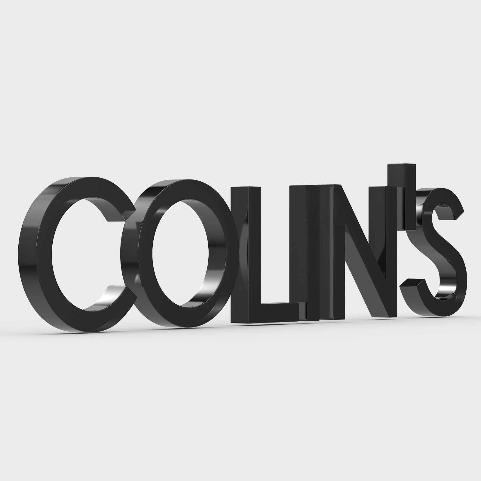 Archivo STL logo de colins 🎭 (OBJ)・Objeto imprimible en 3D para ...