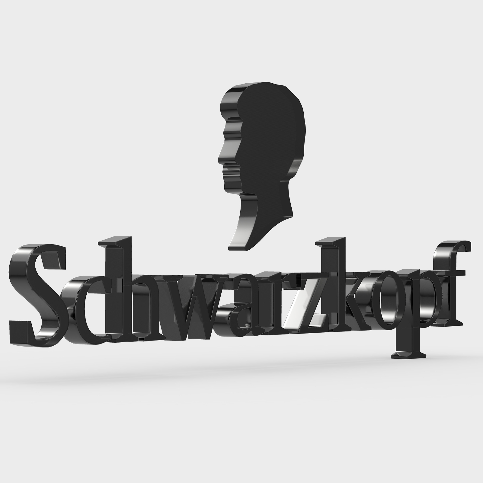 💭 schwarzkopf logo・ STL File for ・Cults