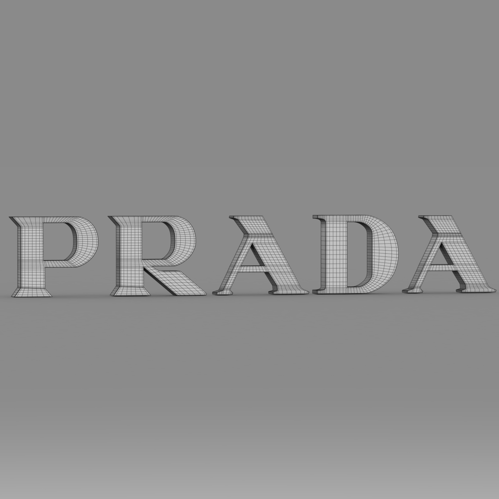 🎭 prada logo・ STL File for ・Cults